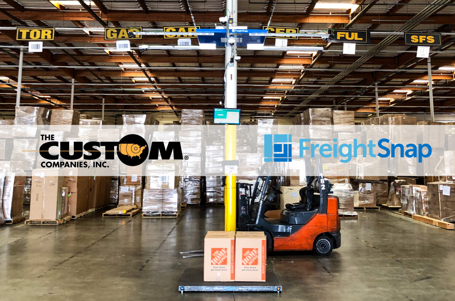 Custom Companies Choose FreightSnap FS 5000 | Chicago Terminal